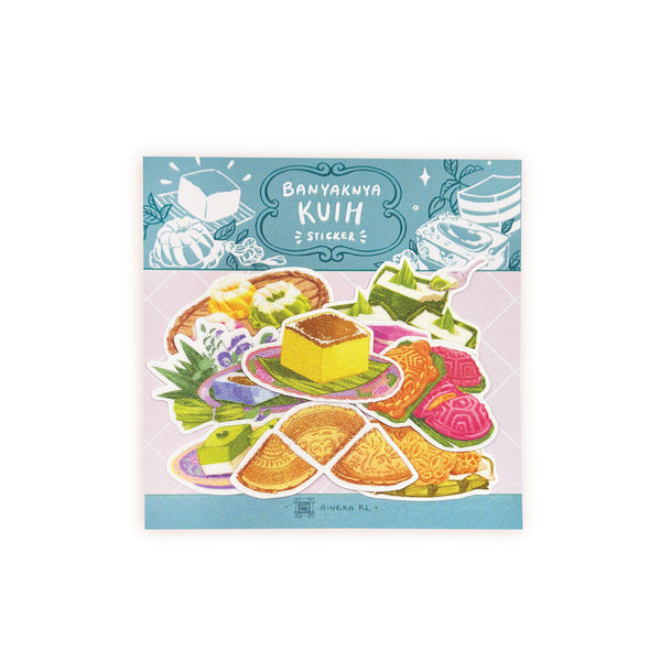 Banyaknya Kuih Decoration Stickers – Bingka.KL
