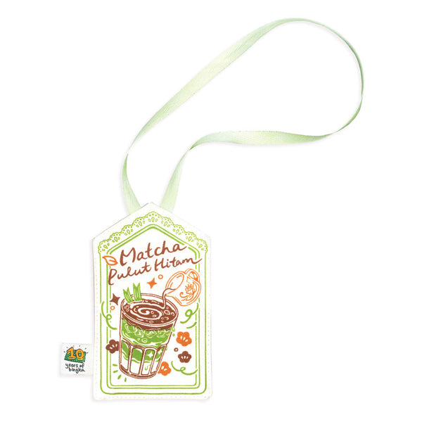 Matcha Pulut Hitam Card Holder Bag Tag – Bingka.KL