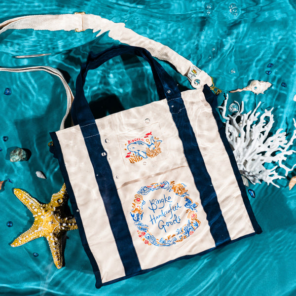 Ombak Tiles Mini Tote – Bingka.KL